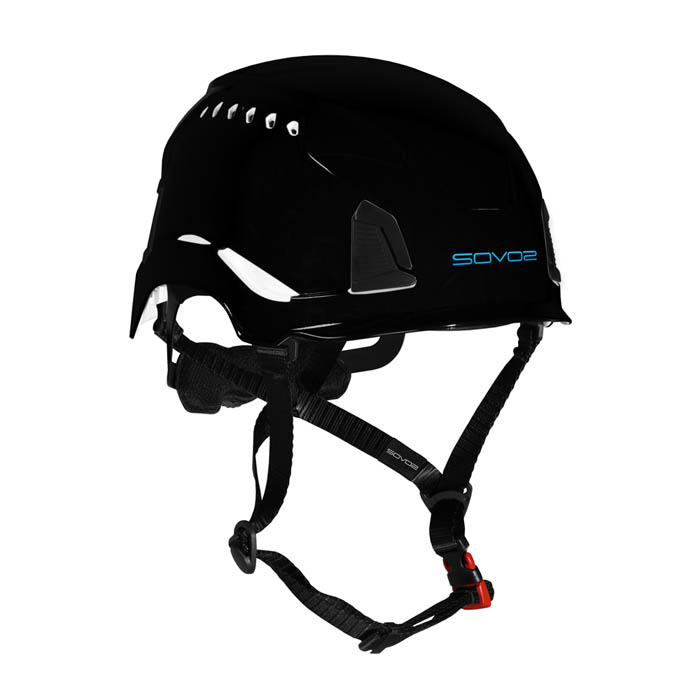 SOVOS Vented Helmet Cover Black
